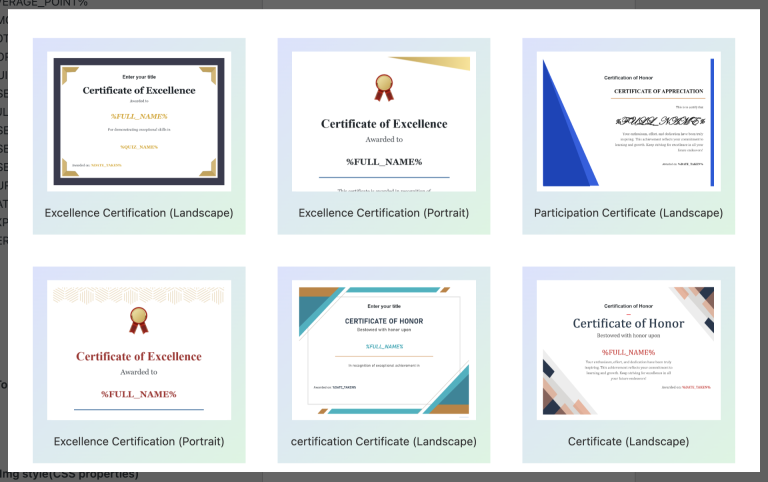 Quiz Certificate - Quiz And Survey Master